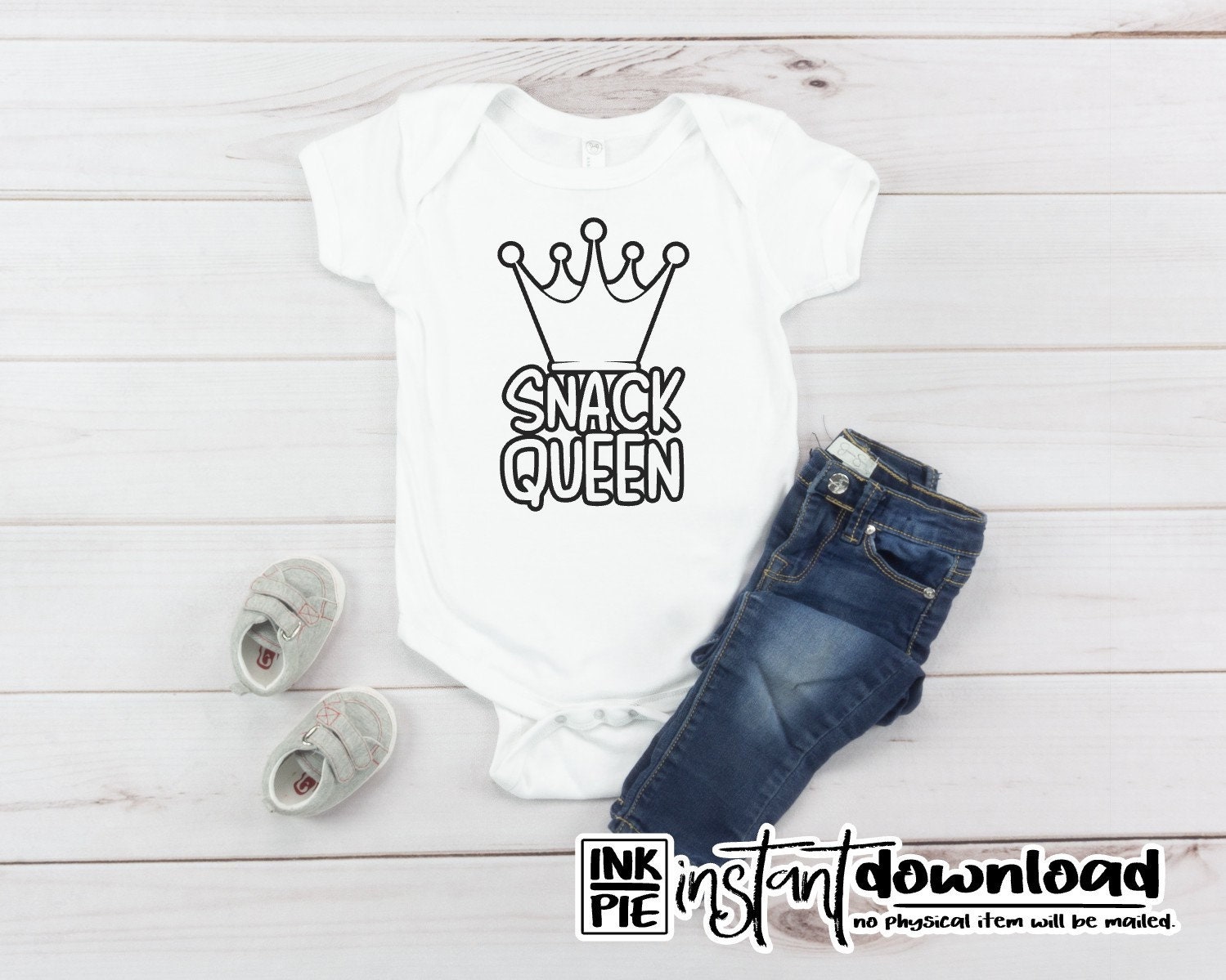 Snack Queen Svg Silhouette & Cricut SVG Design File for - Etsy