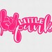 Little Punk SVG | Rock on Hand SVG | Punk Baby Clothing | Toddler Girl ...