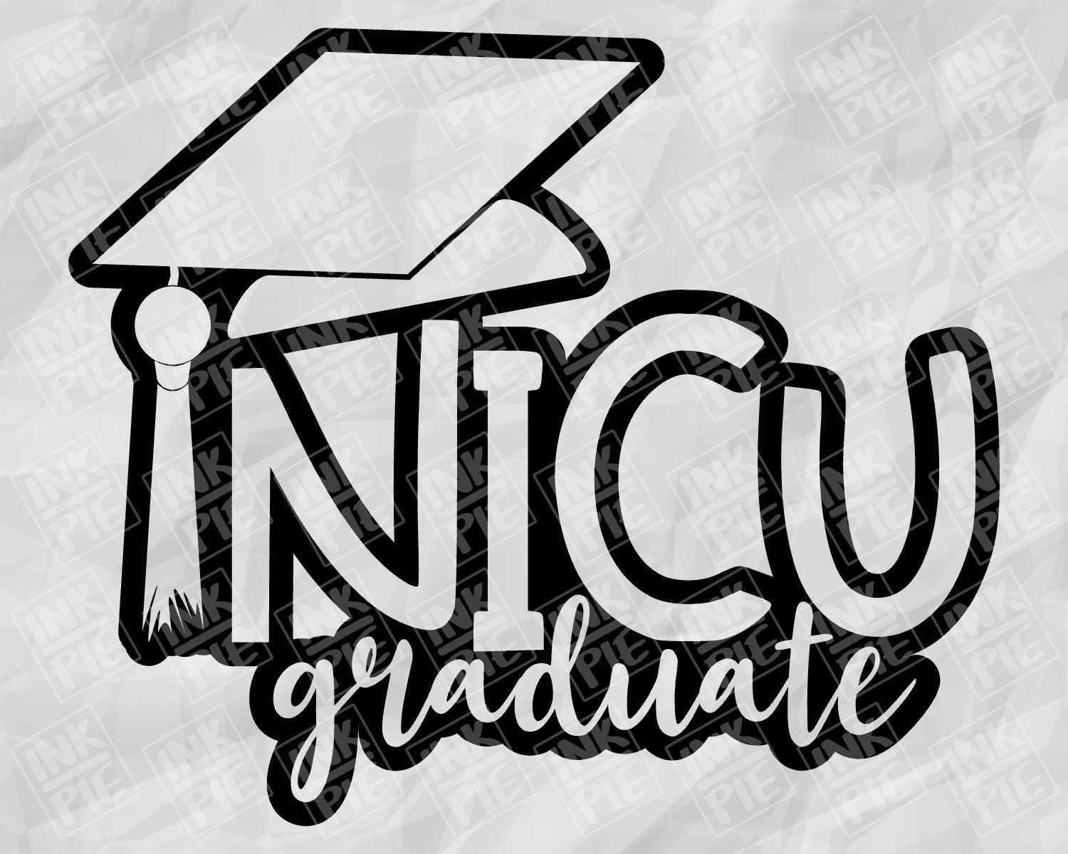 NICU Graduate Svg Bundle | Preemie Svg | Silhouette & Cricut SVG Design ...