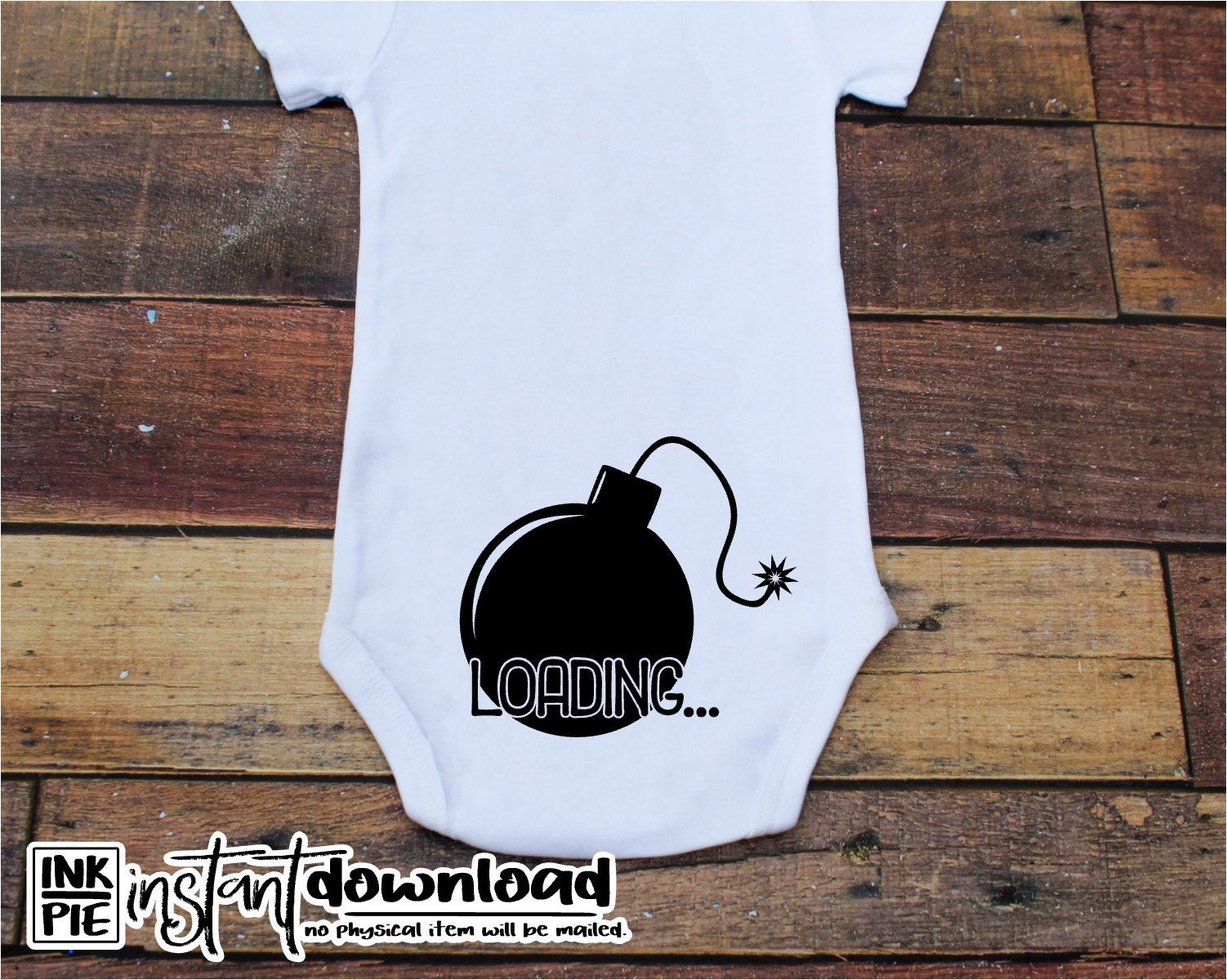 Diaper Loading SVG | Cartoon Bomb SVG | Silhouette & Cricut SVG Design ...