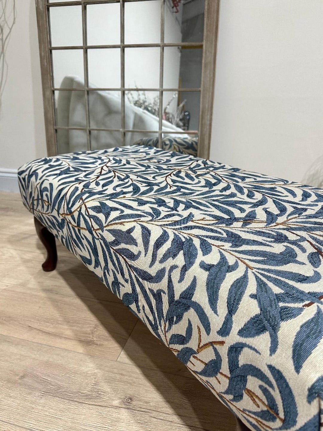 PREMIUM Will Blue Non Storage Ottoman, Foostool, Coffee Table, Footrest ...
