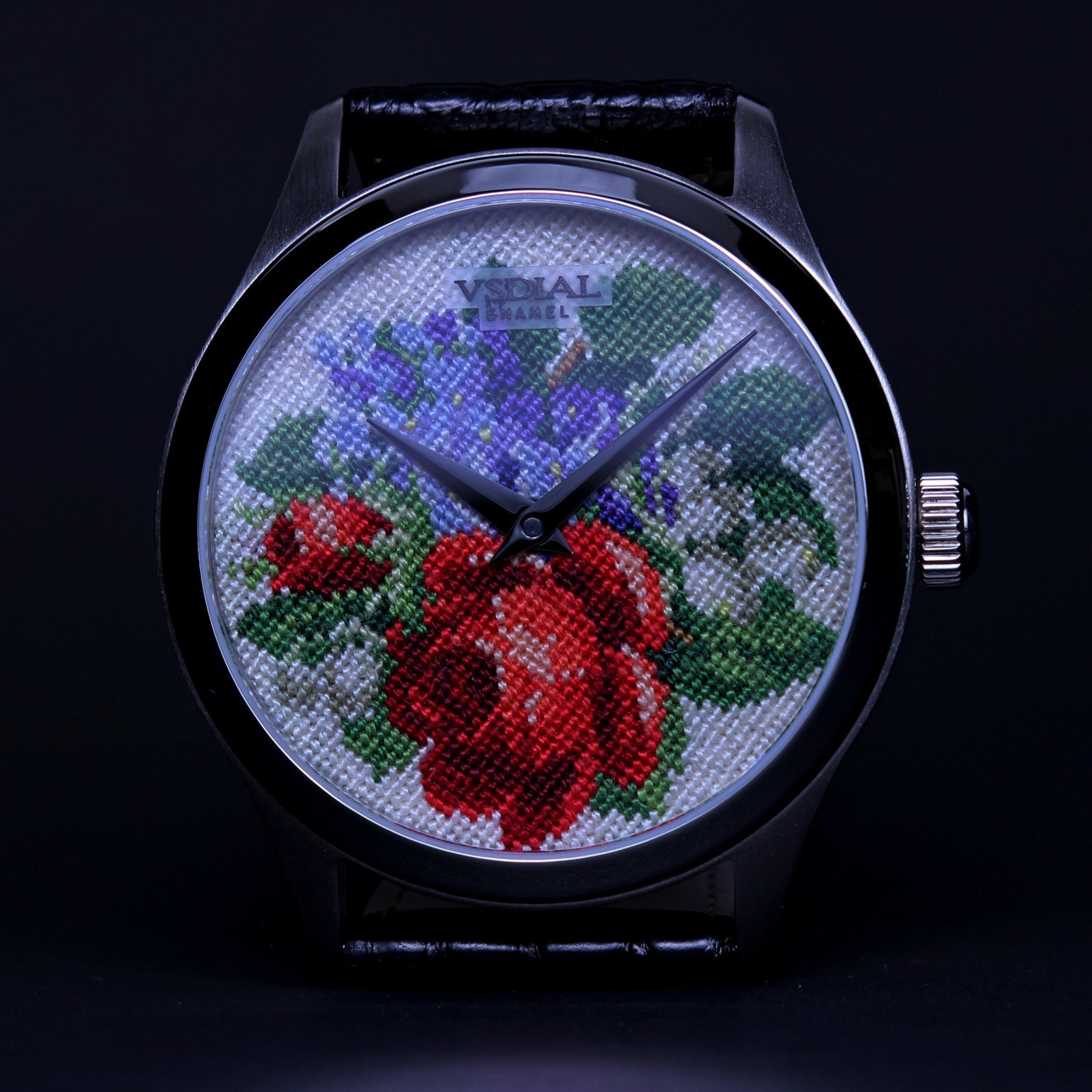 Enamel Hand Painted Dial Watch / Swiss Automatic / VSDIAL / Artmaster ...