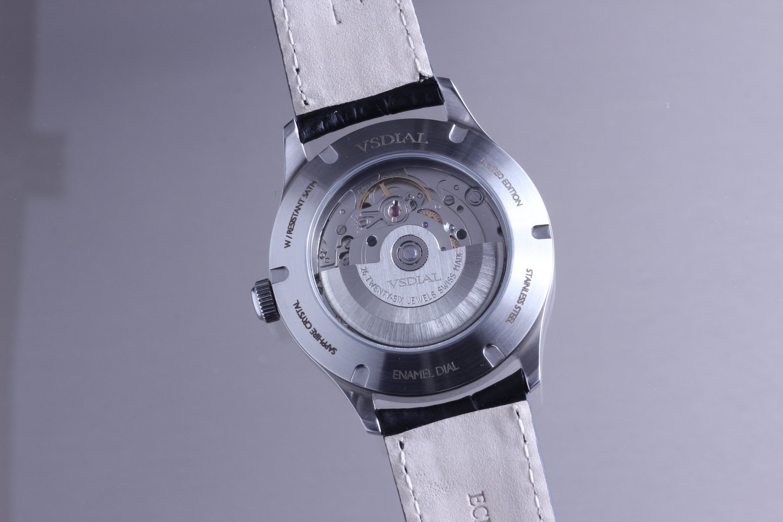 Grand Feu With 24K Dial Watch / Swiss Automatic - Etsy