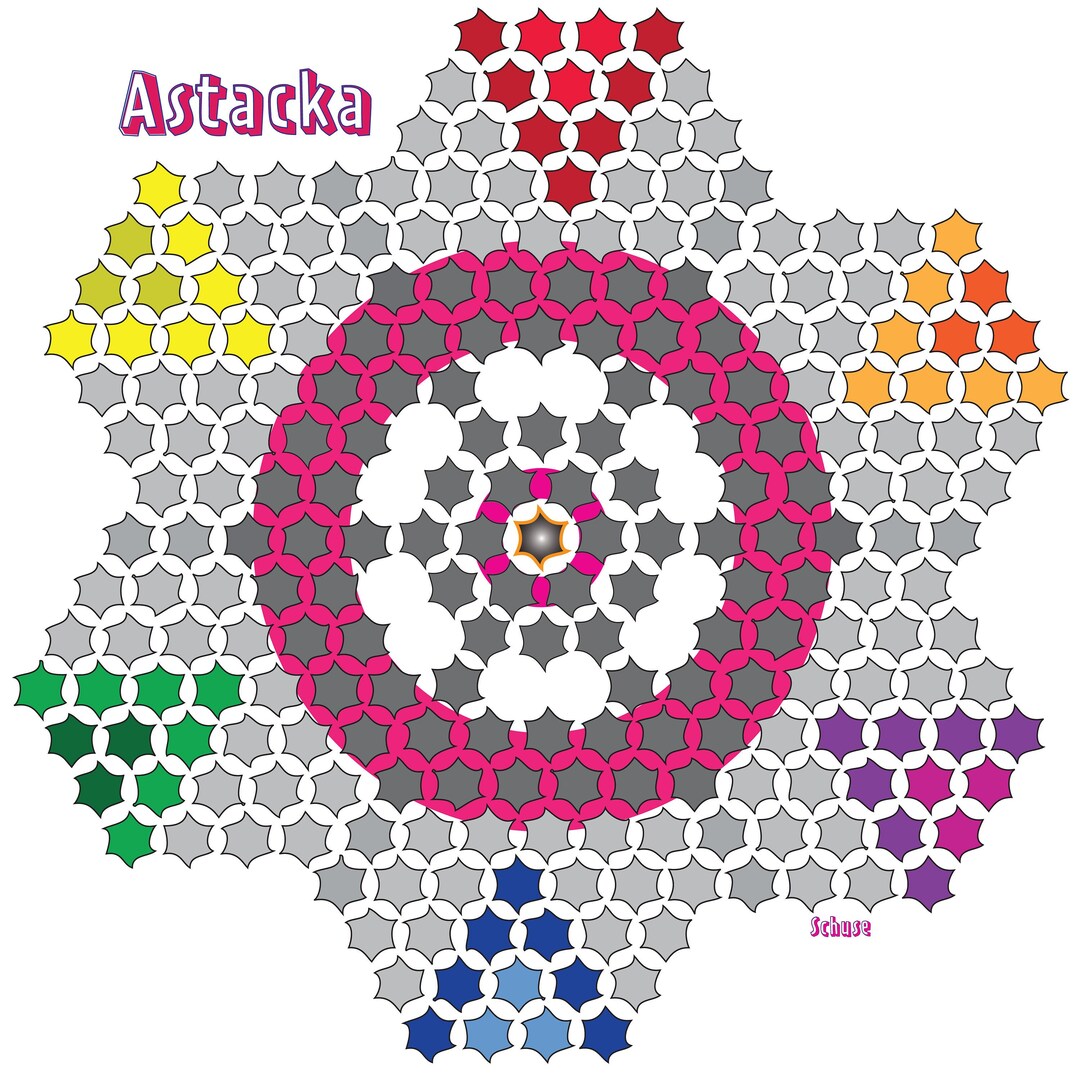 Astacka a Stacking Game for 2 to 6 Players. Downloadable and Printable ...