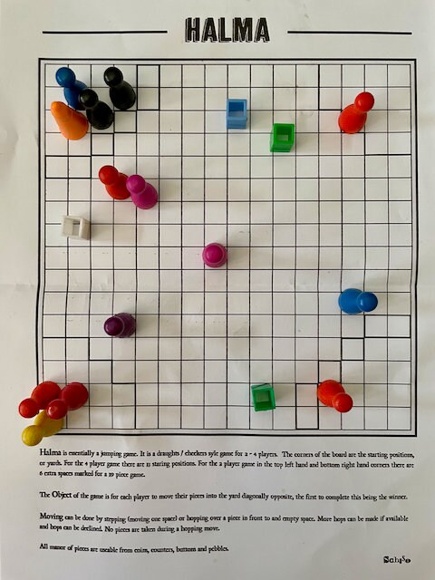 Halma - Downloadable Printable Classic Game Board - Etsy