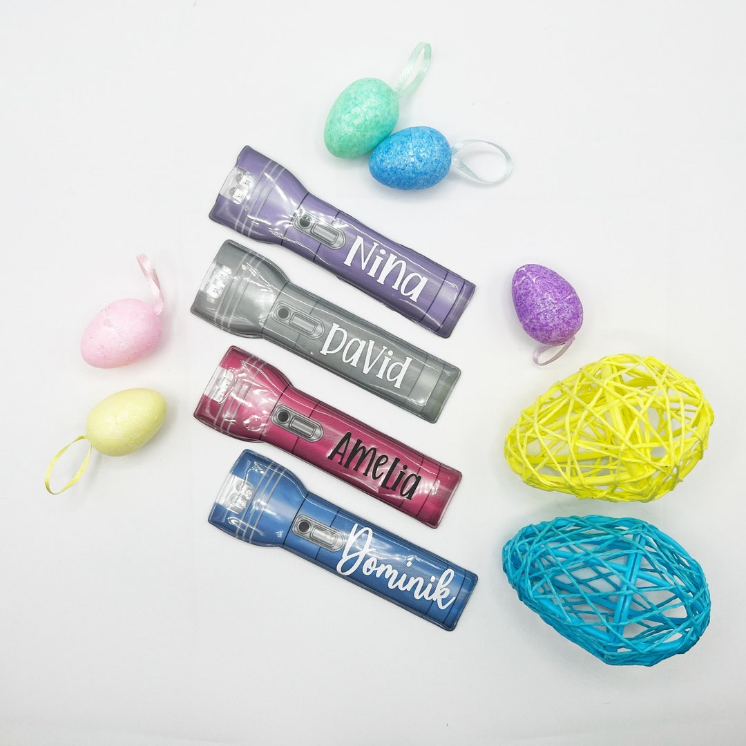 Personalized Mini Magnetic Flashlight Custom Easter Flashlight Easter ...
