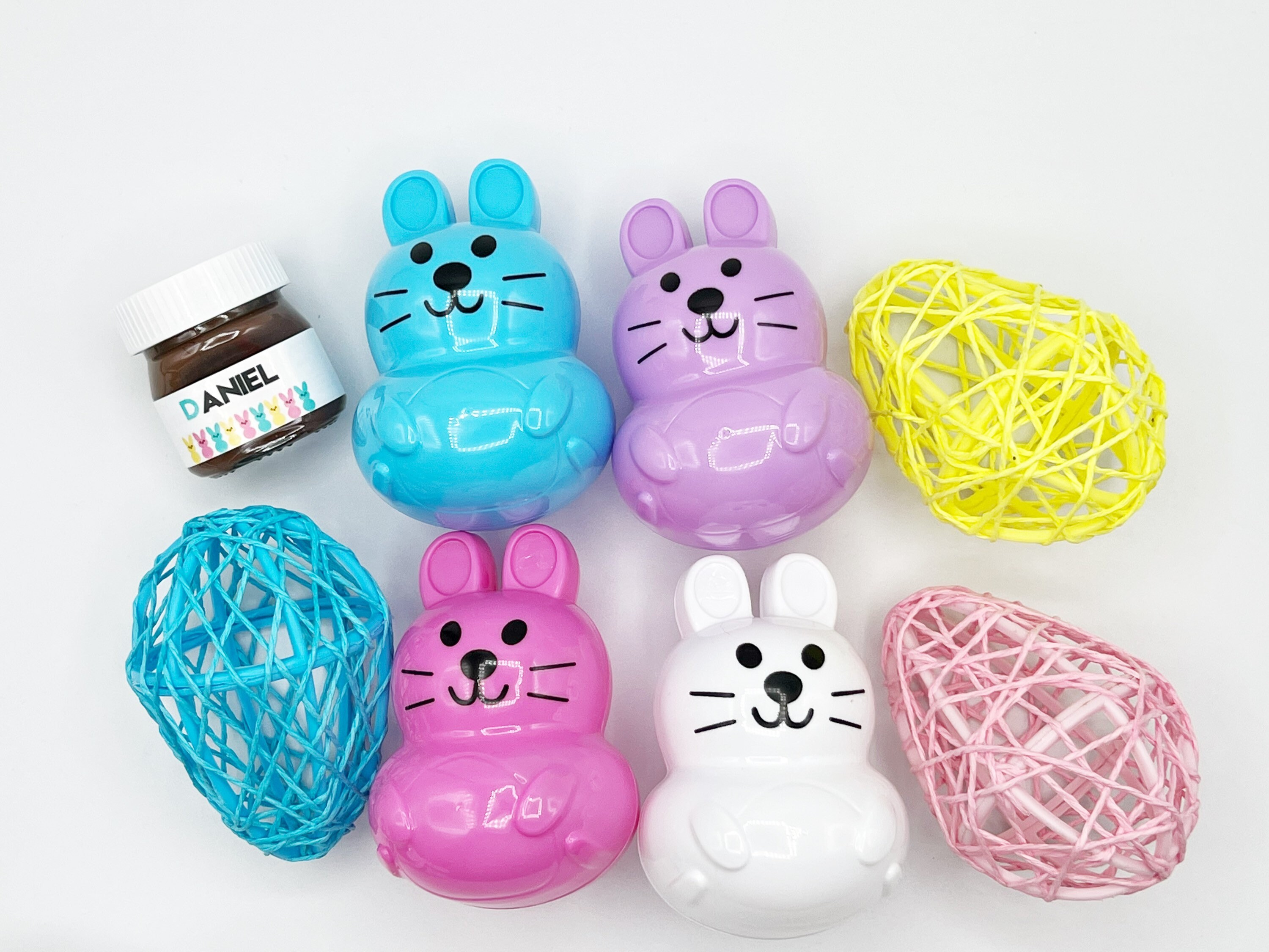Personalized Nutella Easter Basket Stuffers for Kids • Kids Easter ...