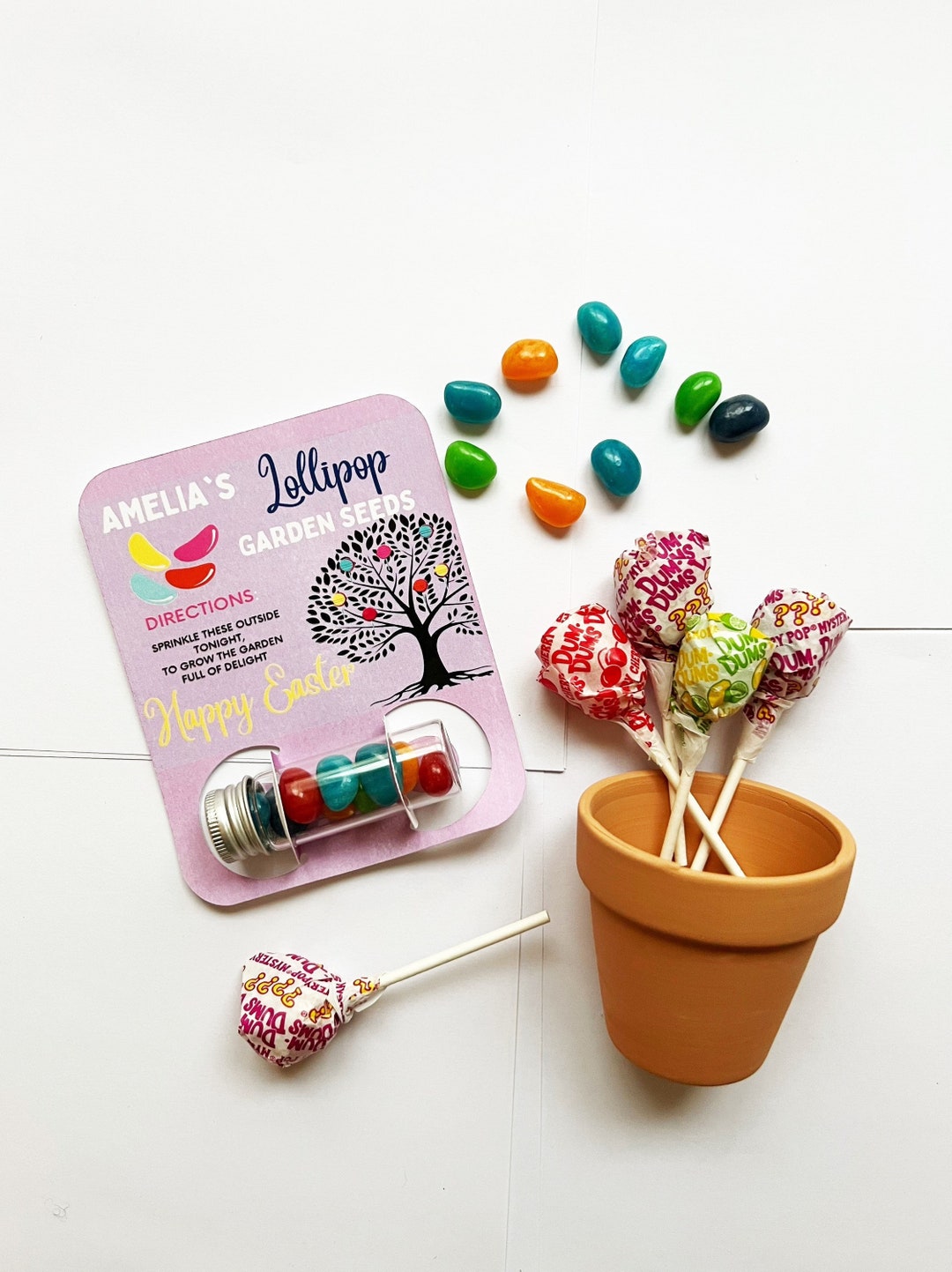 Personalized Easter Favors • Magic Easter Jelly Beans • Easter Seed ...