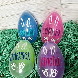 Personalized Jumbo Easter Egg • Fillable Easter Egg • Easter Basket ...