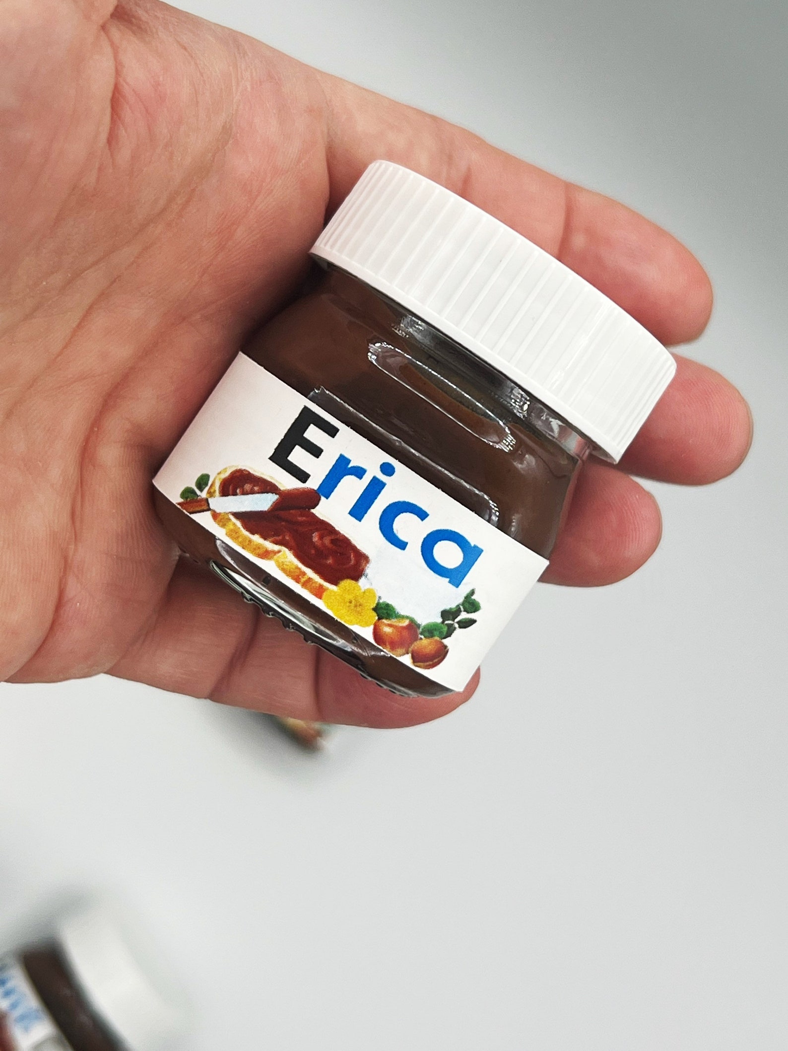 Custom Birthday Party Favors Mini Nutella Favors - Etsy