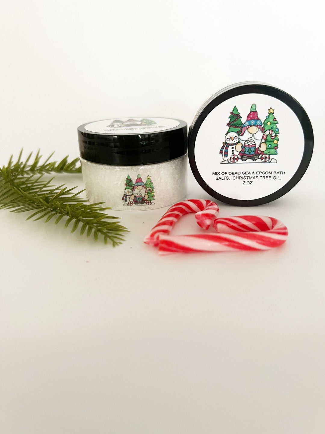 Stocking Stuffer Christmas Gift • SPA Bath Salt • Christmas Gnome ...