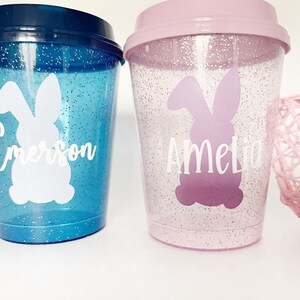 Personalized Easter Party Cups for Kids • Easter Bunny Kids Cups • Kids ...