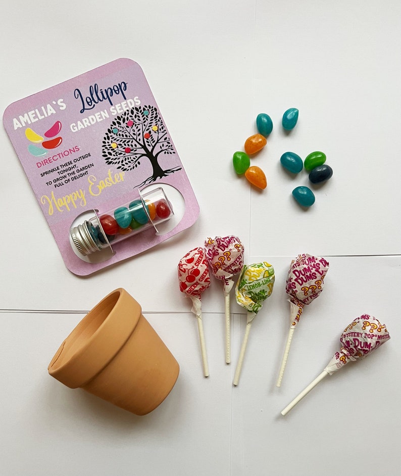 Personalized Easter Favors • Magic Easter Jelly Beans • Easter Seed ...