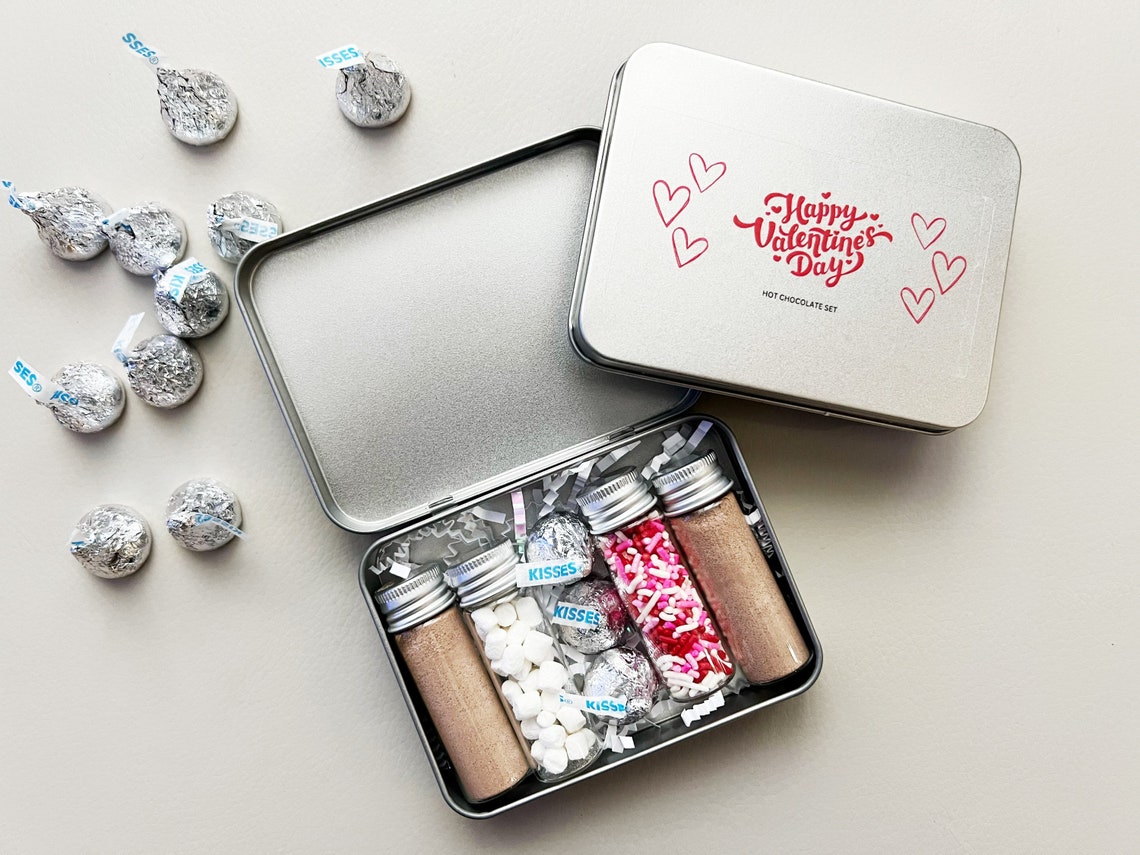 Hot Chocolate Valentine Gift • Hot Cocoa Valentine Day Gift • Valentine ...