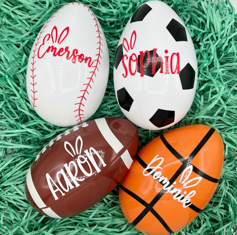 Personalized Jumbo Easter Egg • Fillable Easter Egg • Easter Party ...