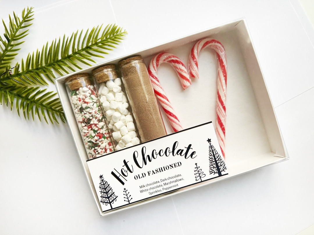 Cute Christmas Gift • Hot Chocolate Gift • Hot Cocoa Gift • Christmas ...