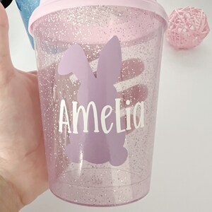 Personalized Easter Party Cups for Kids • Easter Bunny Kids Cups • Kids ...