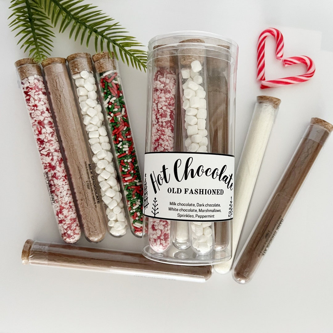 Christmas Hot Chocolate Gift • Hot Chocolate Gift for Family • Chocolate Set Gift Basket • Cocoa ...