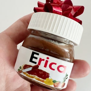 Custom Nutella Jars Favors • Nutella Favors • Christmas Stocking ...