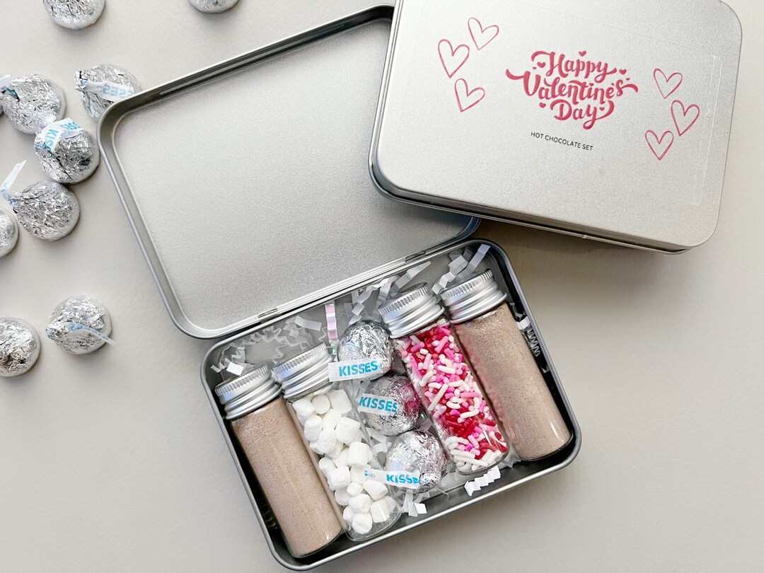 Hot Chocolate Valentine Gift • Hot Cocoa Valentine Day Gift • Valentine ...