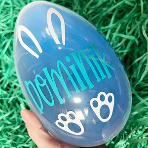 Personalized Jumbo Easter Egg • Fillable Easter Egg • Easter Basket ...