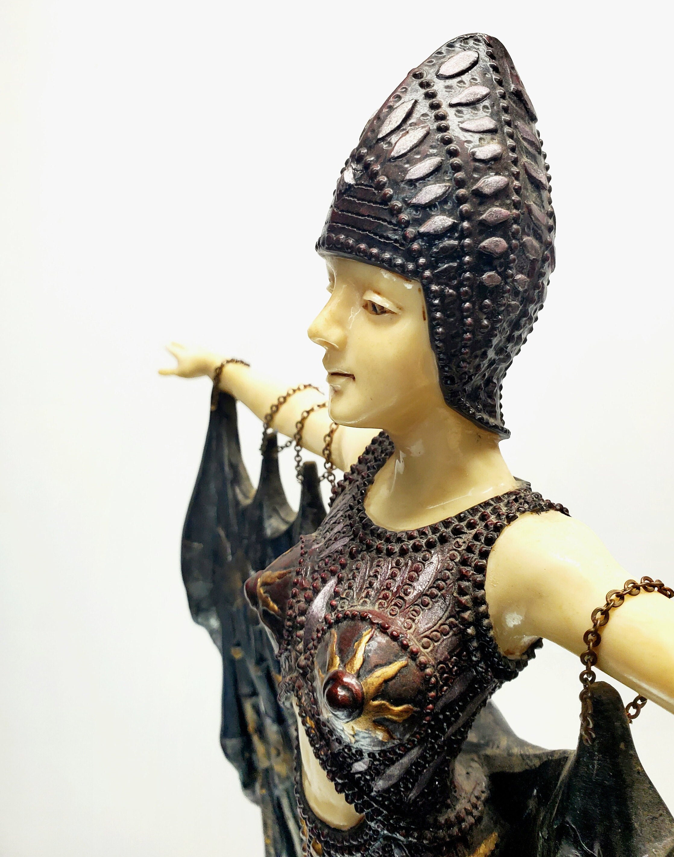 Art Deco Dance of the Seven Veils by Demétre Haralamb Chiparus Inspired ...