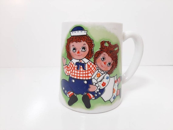 Raggedy Ann Andy Musical Coffee Mug Circa 1971. | Etsy