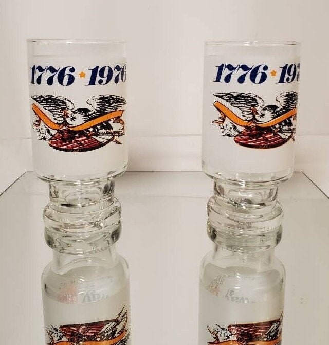 Burger King 1776 1976 Collectors Series Bicentennial Tumbler Glass ...