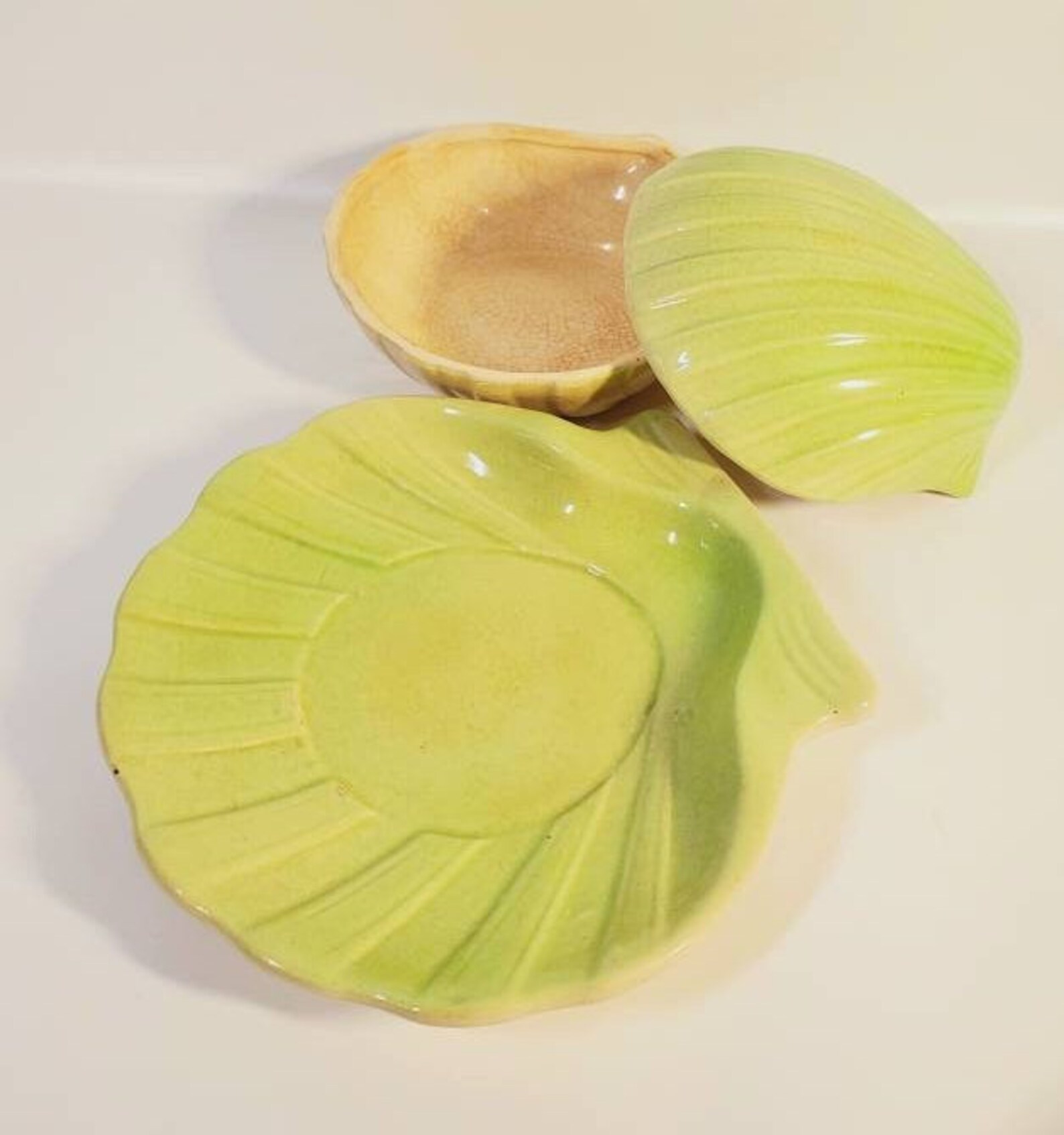 SALE! Porcelain Clam Shell Baking Set - Made in Japan - Ten Piece Set ...