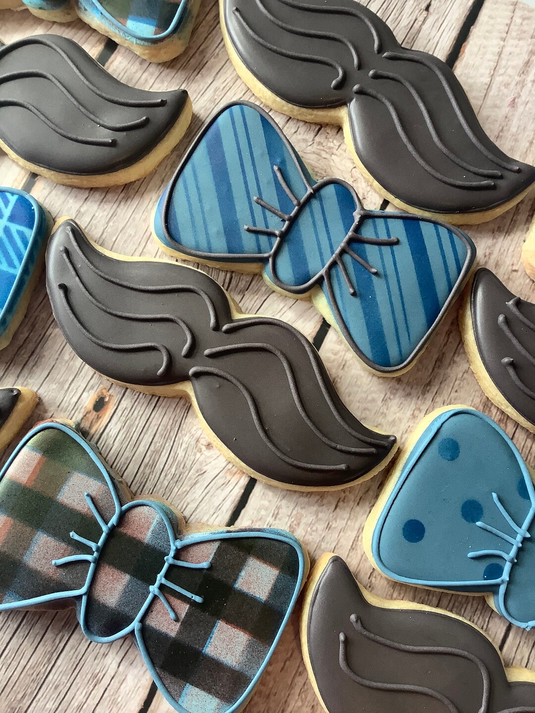 Bow Ties and Mustaches - Etsy