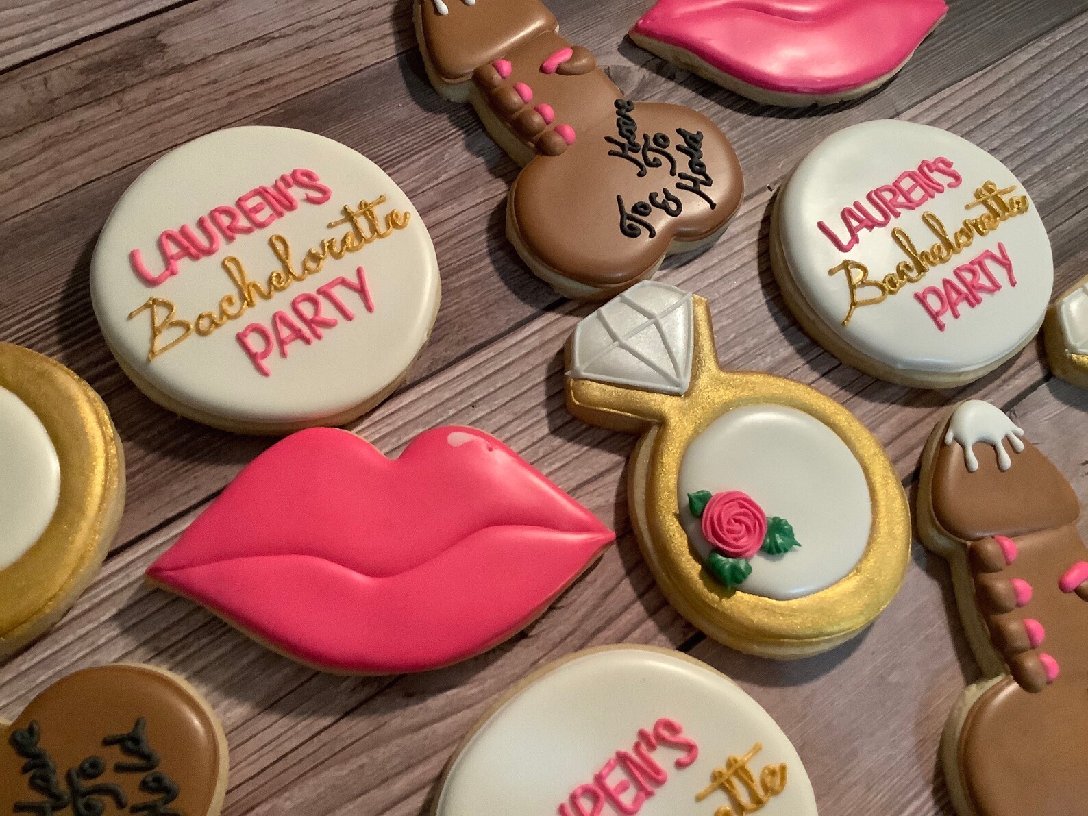 Personalized Penis Cookies Bachelorette Bride-To-Be Bridal | Etsy