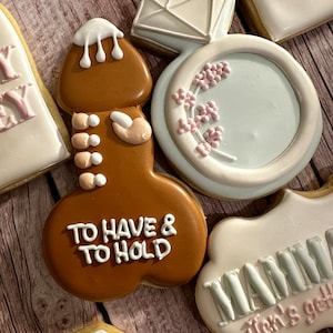 Mamma Mia! Bachelorette Cookies, Bride-to-be, Bridal Party Cookies ...