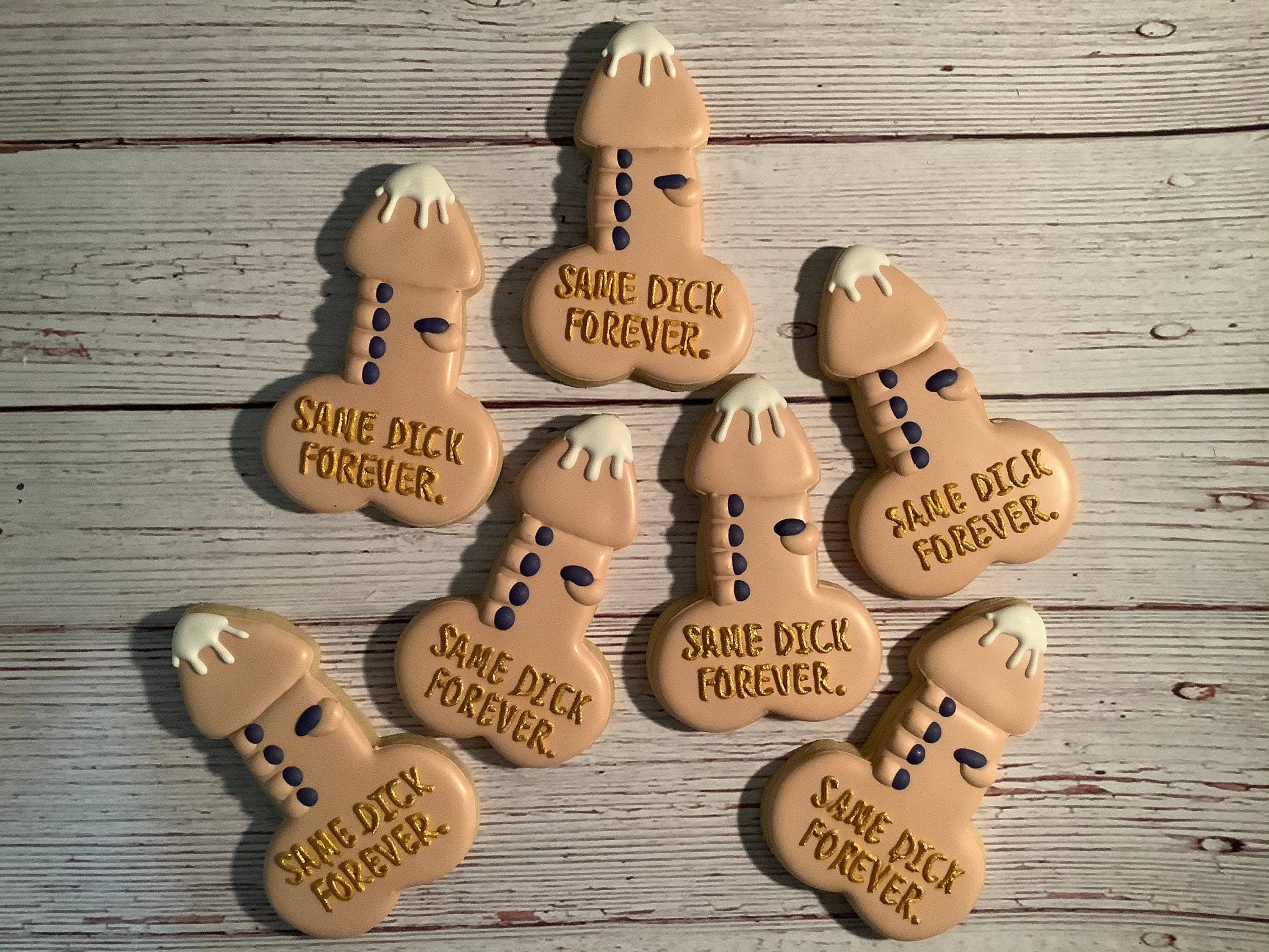 Personalized Penis Cookies, Bachelorette, Bride-to-be, Bridal Party ...