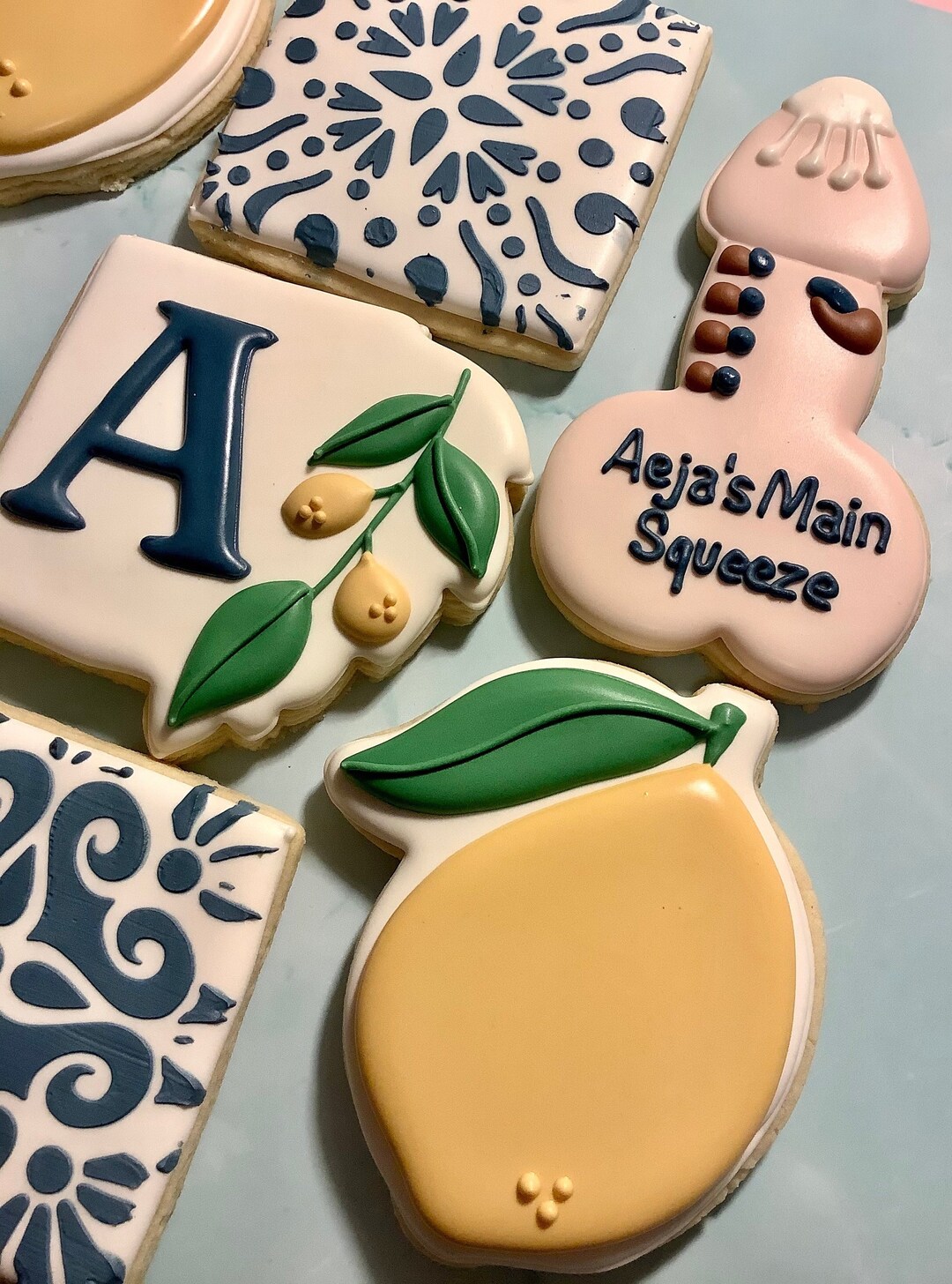 Personalized Penis Cookies, Bachelorette, Bride-to-be, Bridal Party ...