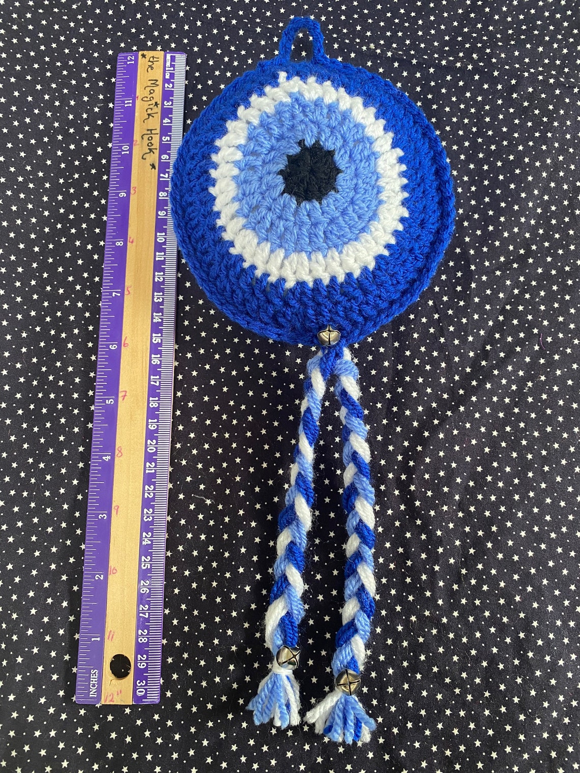 Large Crocheted Nazar Amulet | Etsy