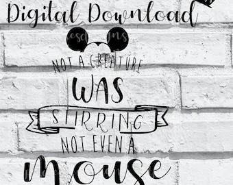 Not Even a Mouse | Etsy