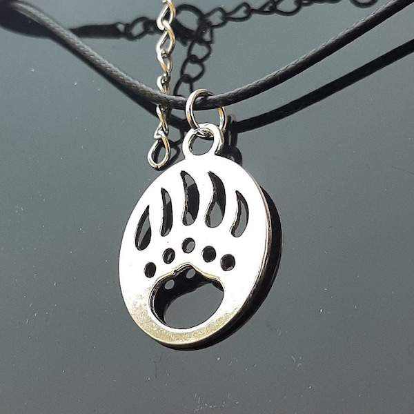 Bear Paw Necklace - Etsy