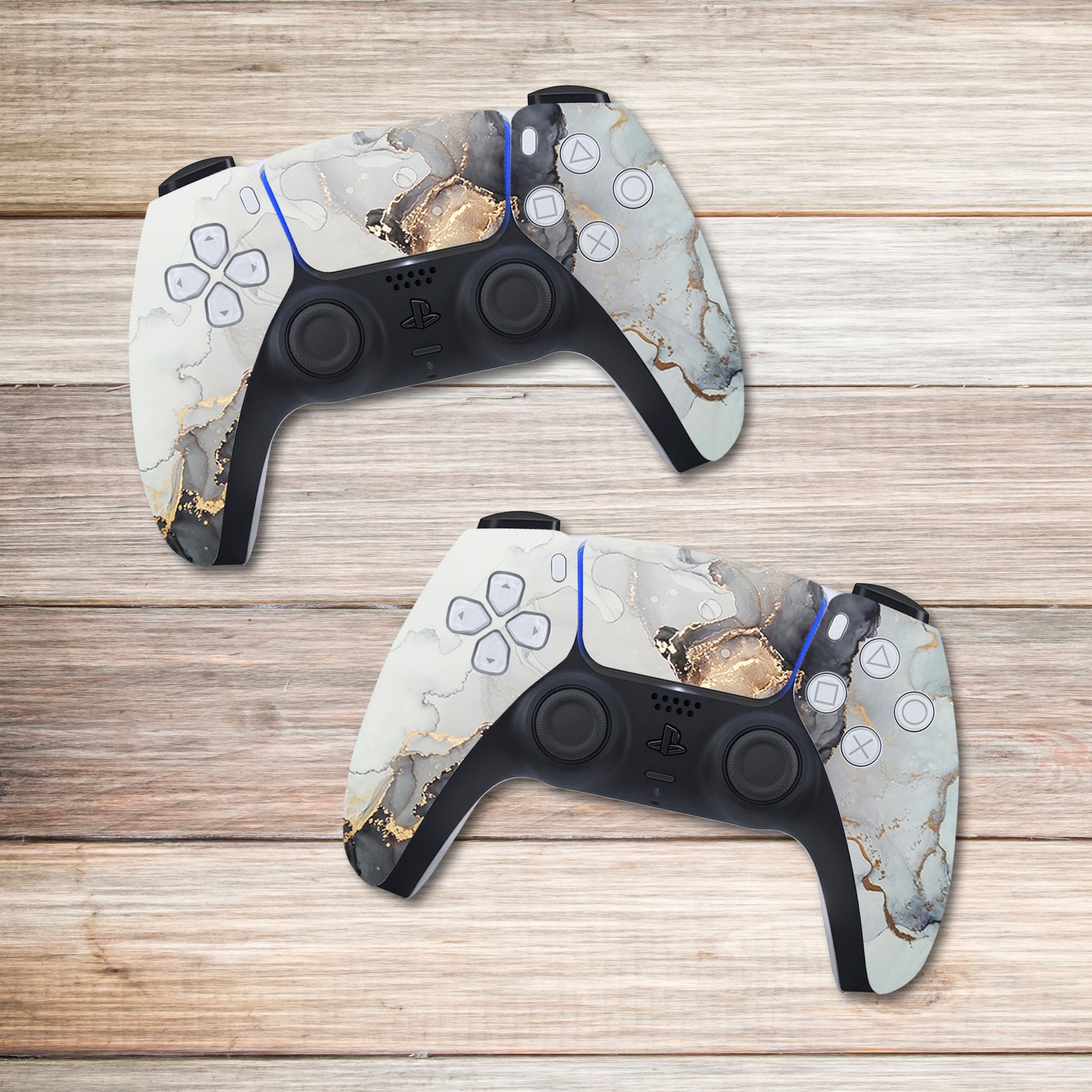 PS5 skin gold ps4 skin ink ps4 skin black ps4 skin marble PS5 | Etsy