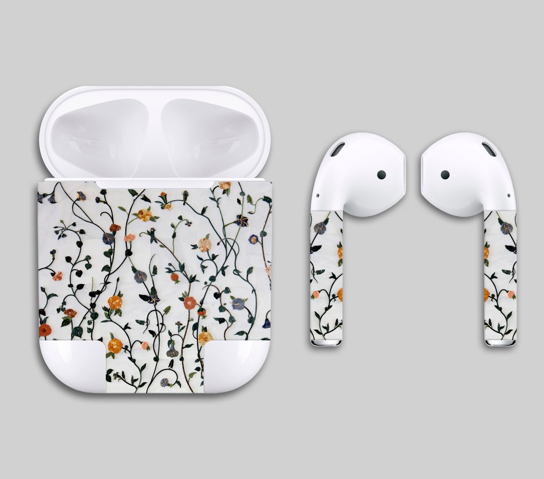 Bindweed AirPod Skin Wrap Apple Air Pod 1 2 Decal Floral Pattern AirPod ...