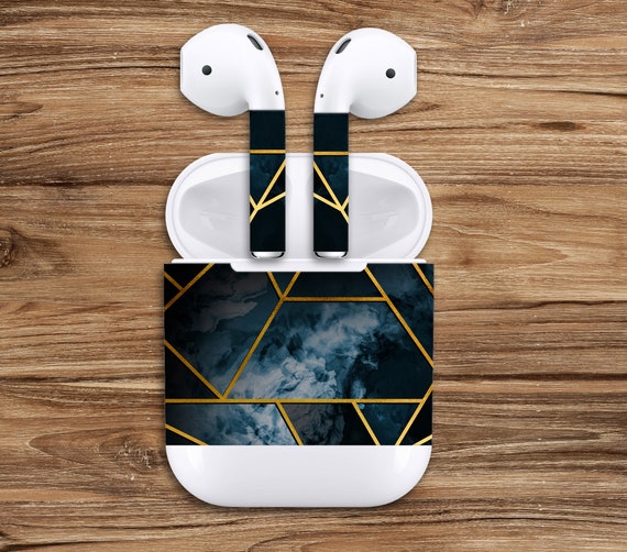 Geometric Marble Airpods Skin Wrap Abstract Apple Air Pod 1 2 | Etsy