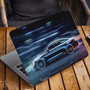 Car Laptop Skin Sticker Watercolor Notebook Vinyl Decal Dell Hp Lenovo ...