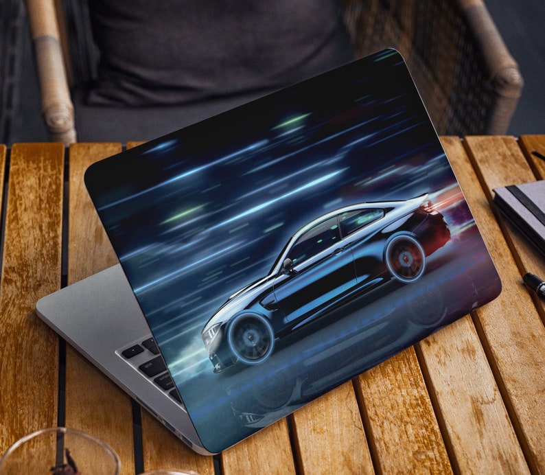 Car Laptop Skin Sticker Watercolor Notebook Vinyl Decal Dell - Etsy