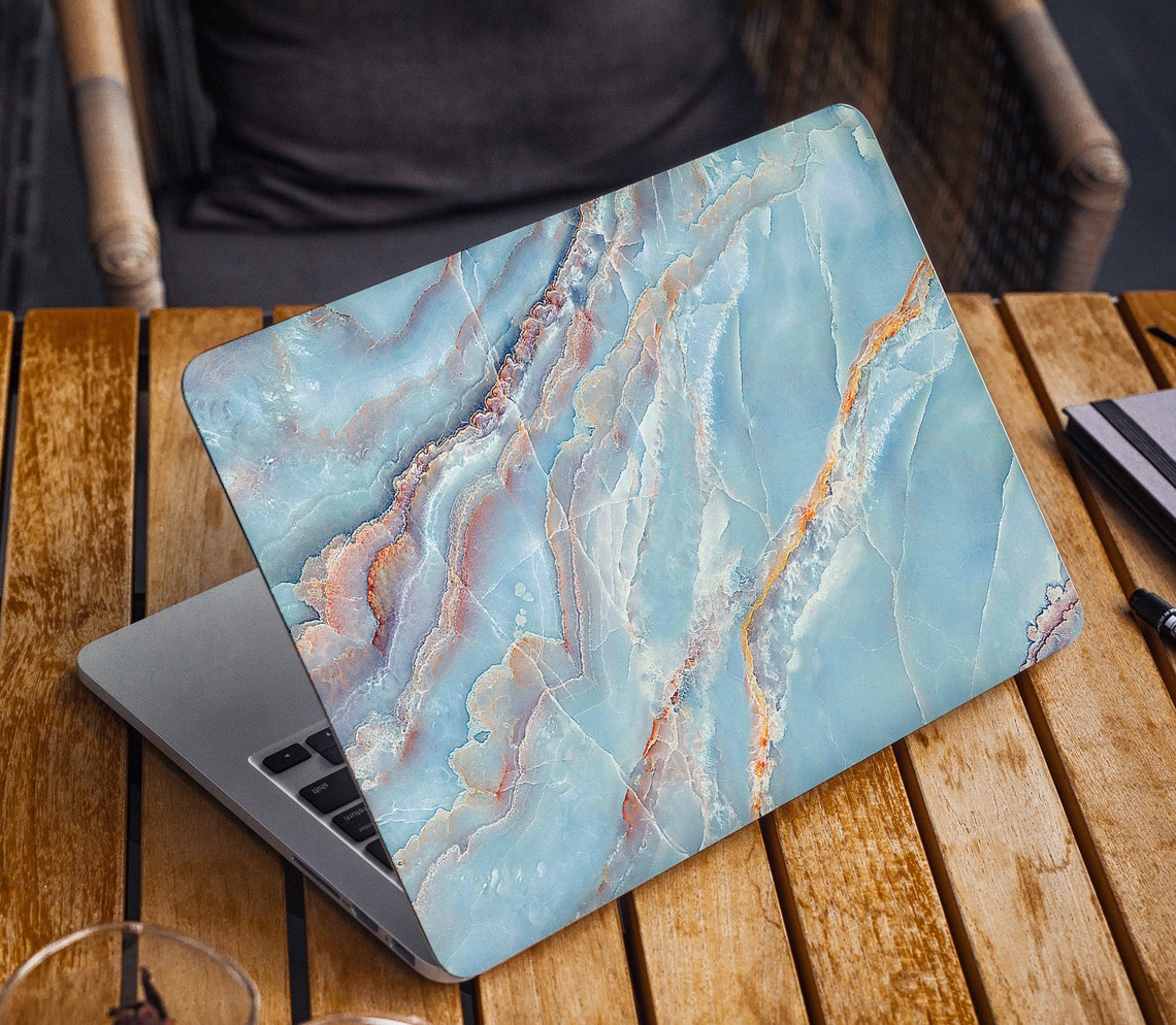 Watercolor Marble Laptop Skin,white Marble Pattern MacBook Skin ...