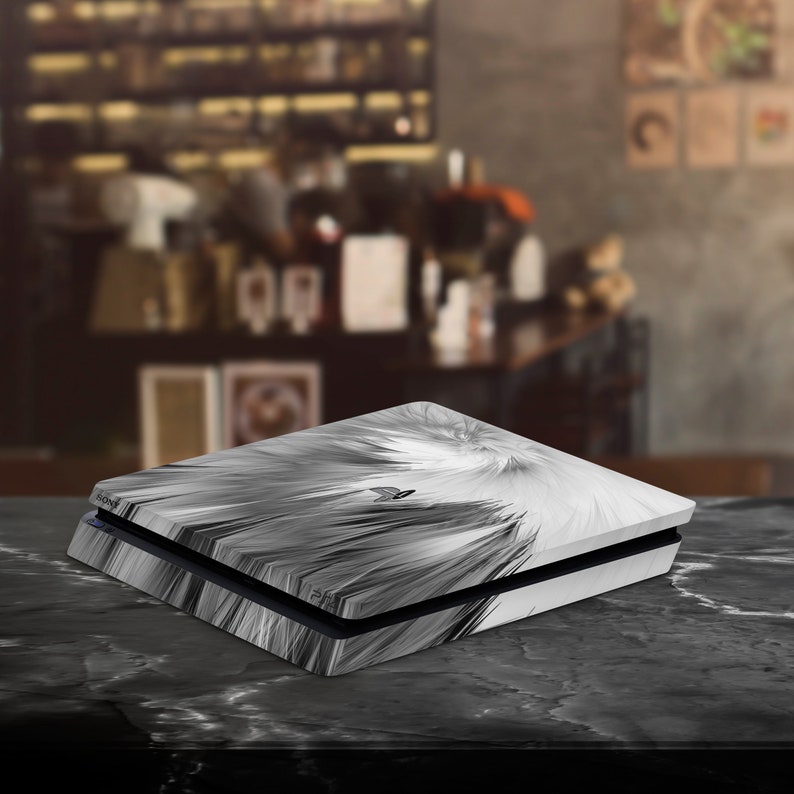 PS5 Skin Feathers Ps4 Skin White Pattern Ps4 Skin Black - Etsy