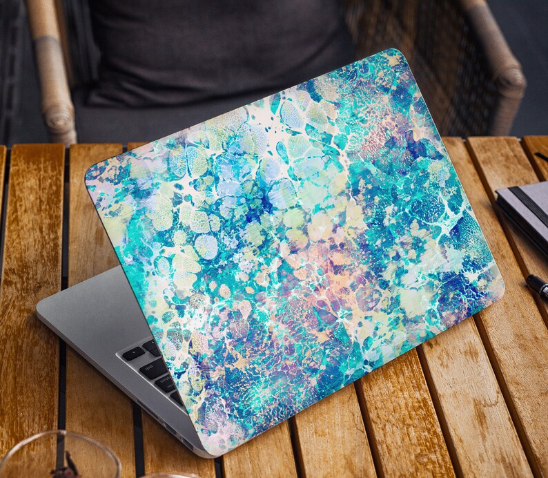 Watercolor Marble Laptop Skinwhite Marble Pattern Macbook - Etsy