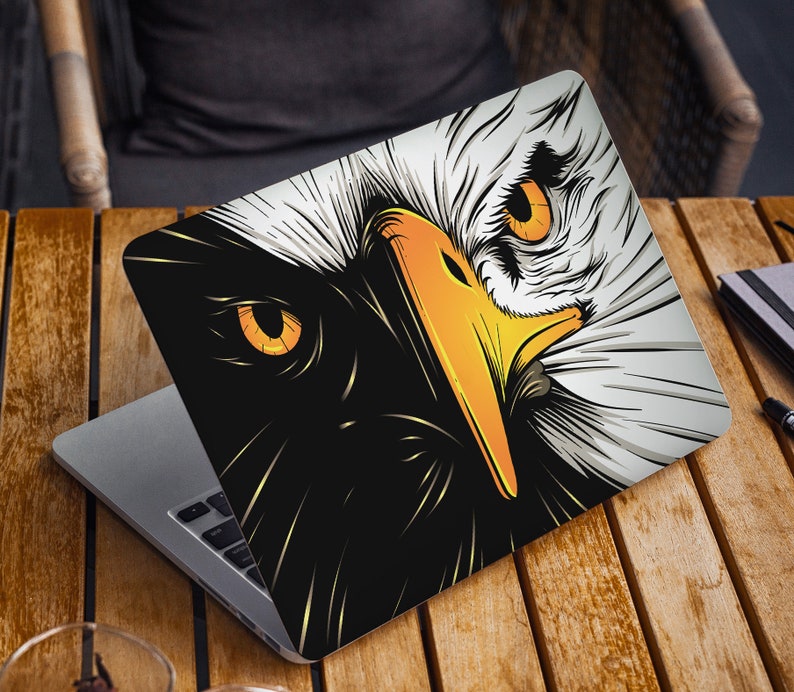 Eagle Laptop Skin Sticker Animal Notebook Vinyl Decal Dell Hp - Etsy