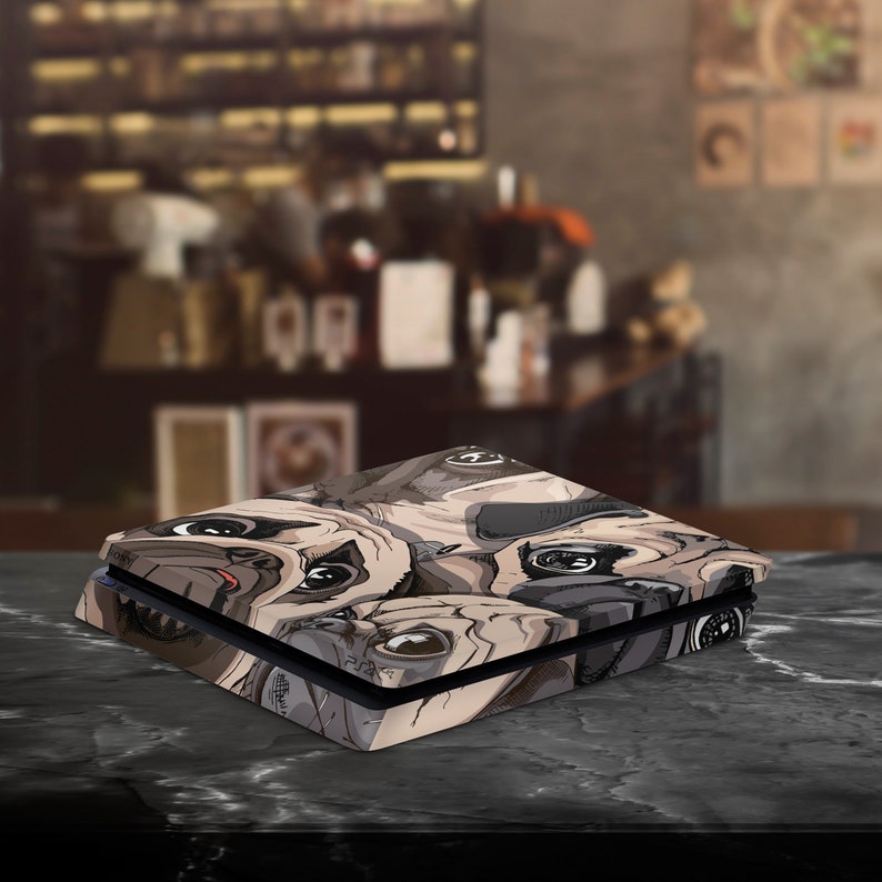 PS5 Skin Pug PS4 Skin Animal Pattern PS4 Skin Cute Dog PS4 - Etsy