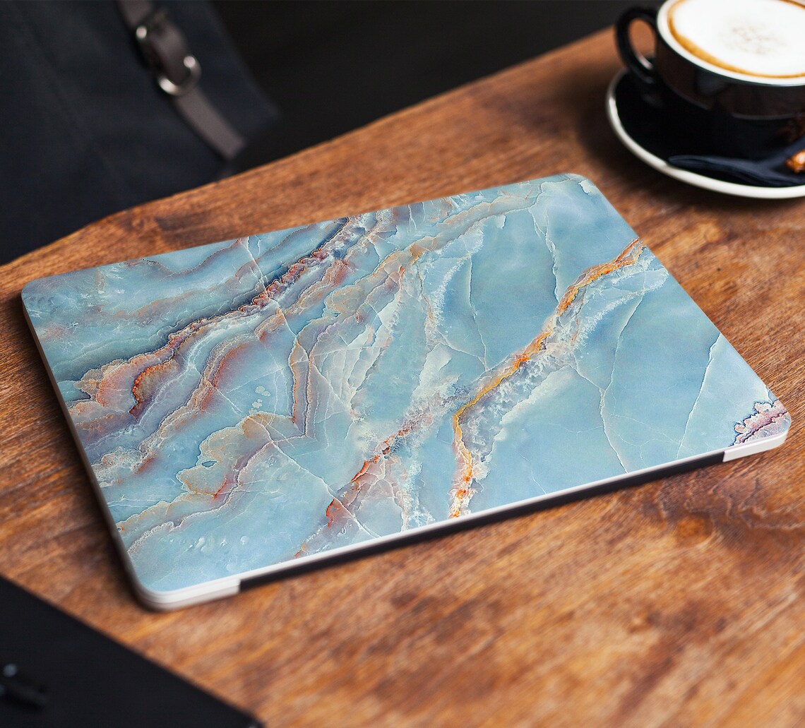 Watercolor Marble Laptop Skin,white Marble Pattern MacBook Skin ...
