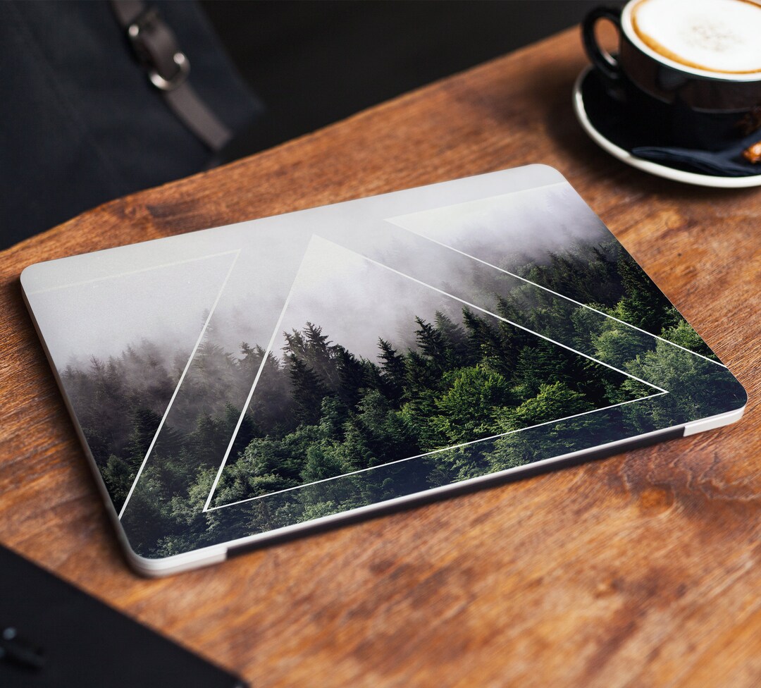 Foggy Forest Laptop Skins Nature Notebook Vinyl Decal Dell Hp Lenovo ...