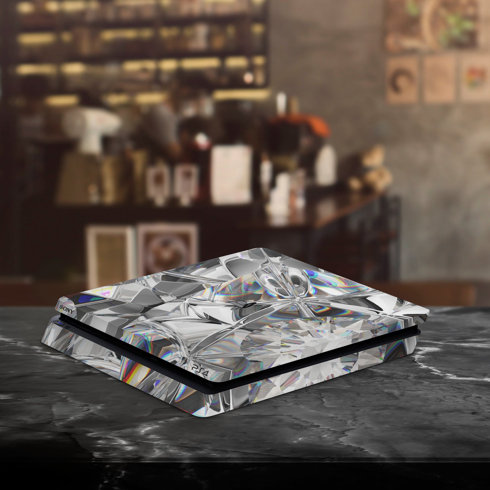 PS5 Skin Glass Ps4 Skin Mirror Ps4 Skin Shattered Ps4 Skin - Etsy